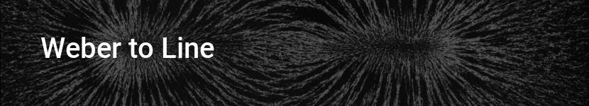 Weber To Line Converter| cm2feet.com